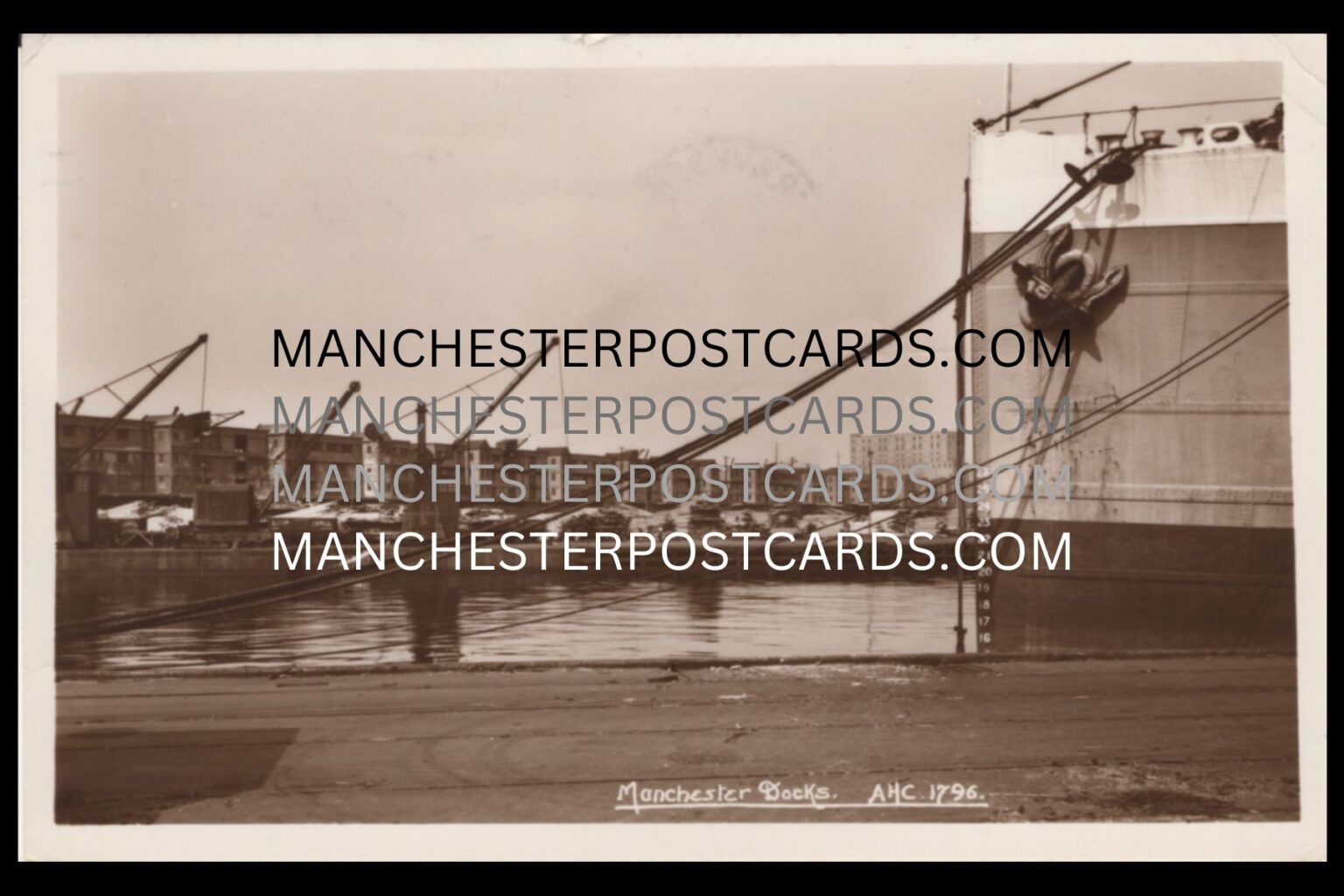 Manchester Docks – MANCHESTER POSTCARDS